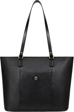 Pellet Sac cabas port&eacute; &eacute;paule - Compatible format A4 et t&eacute;l&eacute;phone portable - Pour Femme - Collection Ondine - Noir