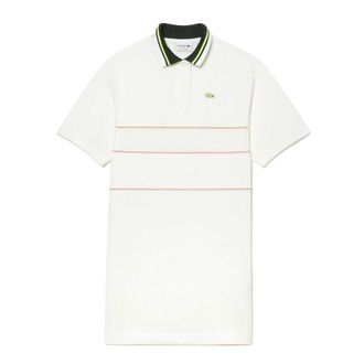 Lacoste Polo-Kleid f&uuml;r Damen, leger (Cremefarbe)