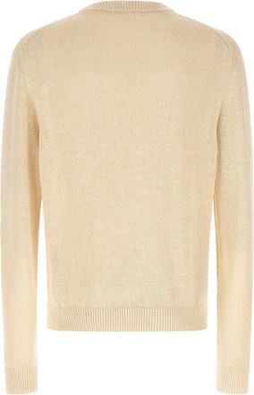 Jil Sander Silk-Hemp Blend Sweater - Cream