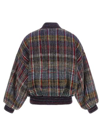 Missoni Check Pattern Wool Jacket - Navy