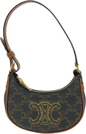 Celine Pre-owned Sac bandouli&egrave;re 10i602eb1-04lu - Femme - Pre-owned - Brun - Taille: ONE Size