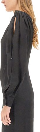 Bottega Veneta Viscose Midi Dress - Black