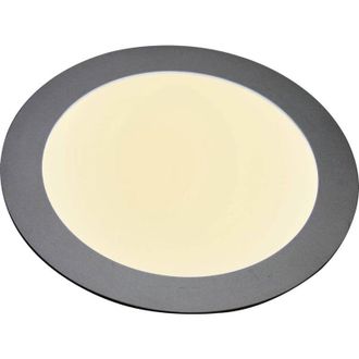 Heitronic 27636 plafonnier, aluminium, integrated, argent