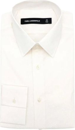 Karl Lagerfeld Homme, Chemises, Blanc, Taille: 2XL Formal Shirt
