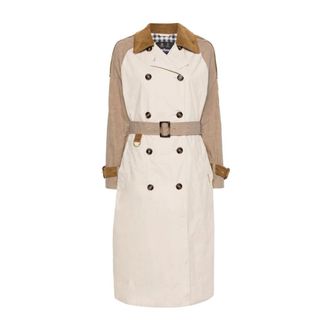 Barbour Femme, Manteaux, Beige, Taille: 44 FR Trench-coat