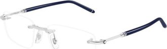 Montblanc Montblanc, Homme, Accessoires, Gris, Taille: 54 MM Optical Frame