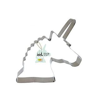 ScrapCooking Scrapcooking 1982 Moule-D&eacute;coupoir Xxl Licorne, Acier Inoxydable, Inox, 30 x 16,5 x 5 cm