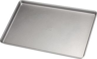 Stellar SJM55 Backblech, 43 x 29 x 2 cm, Edelstahl, Silber