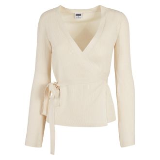 Urban Classics Strickjacke Wickel f&uuml;r Damen (Hell Sandfarben)
