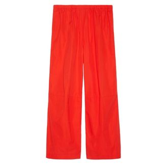 Gucci Rote Popeline Skater Hose - - Trousers - Herren - Rot - S