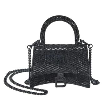Balenciaga Mini sac en daim Pre-owned - Femme - Pre-owned - Noir - Taille: ONE Size