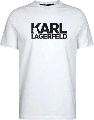 Karl Lagerfeld Homme, Tops, Blanc, Taille: 2XL Karl Lagerfeld - Hauts > T-Chemises