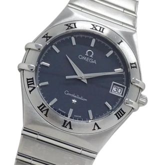 Omega Pre-owned Vintage Armbanduhr - - Pre-owned - Herren - Blau - ONE SIZE