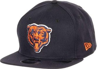 New Era Chicago Bears NFL Essential Blau Verstellbare 9Fifty Original Fit Snapback Cap - One-Size