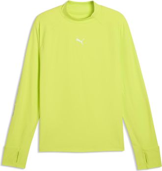 Puma T-shirt de running &agrave; manches longues Brightstride CLOUDSPUN Homme, Accessoires, Vert, 3XL