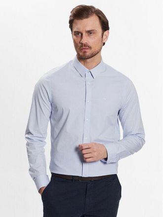 Calvin Klein Hemd K10K110856 Blau Slim Fit