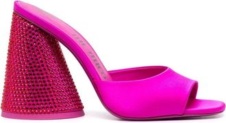 The Attico Sandalen - Sandals Fuchsia - Gr. 36 (EU) - in Gold - f&uuml;r Damen