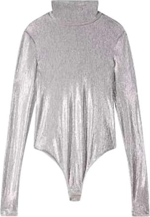 Patrizia Pepe Femme, Tops, Gris, Taille: 36 FR Body 0938