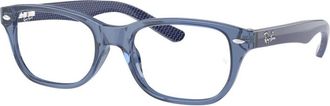 Ray-Ban unisex, Accessoires, Bleu, Taille: 48 MM Junior Optical