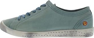 Softinos Femme Sneakers ISLA, Dame,Chaussures de Skateboard,Semelle intérieure Amovible,Chaussure de Sport,Low-Top,Bleu (Diesel / 530),37 EU / 4.5 UK