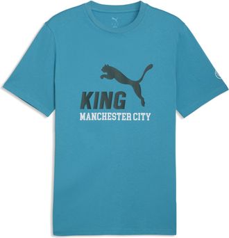 Puma T-shirt &agrave; logo KING Manchester City Homme, Accessoires, Bleu, XXL