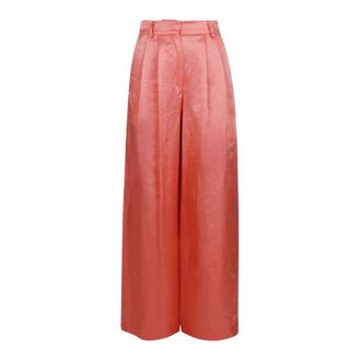ottod'Ame Femme, Pantalons, Rose, Taille: 40 FR Allure Wide Pantalons