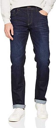 Camel Active Camel Active 5-Pocket Houston Jean Droit, Bleu (Bleu Moyenne 41), W33/L30, (Taille Fabricant: 33/30), Homme