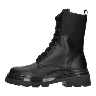 Twinset Schn&uuml;rstiefel aus Leder - - Shoes - Herren - Schwarzk - 36 EU