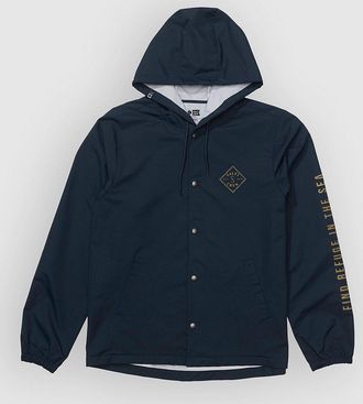 Salty Crew Tippet Snap Windbreaker midnight navy