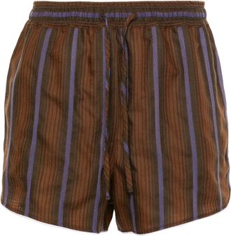 Wales Bonner Wales Bonner, Damen, Shorts, Braun, XSGr&ouml;&szlig;e