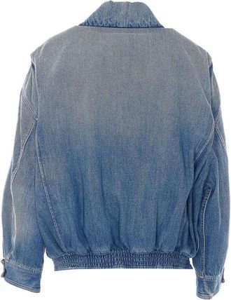 Maison Margiela Veste En Jean - Bleu