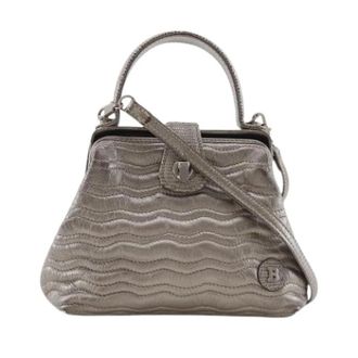 Bally Pre-owned 2way Schultertasche Leder Handtasche - - Pre-owned - Damen - Braun - ONE SIZE