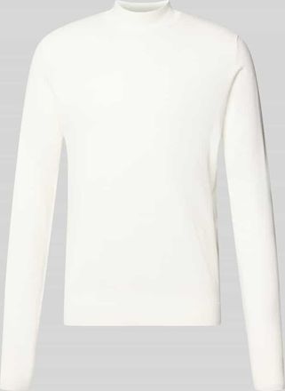 HUGO BOSS Regular Fit Pullover aus Viskose-Mix Modell San Marc-CV