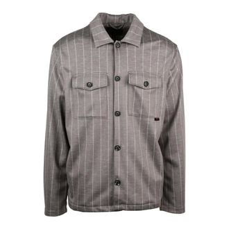Liu Jo Homme, Chemises, Gris, Taille: 2XL Chemise en maille