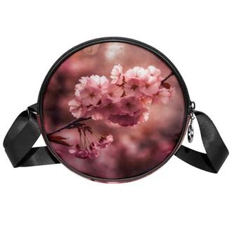 Generic Circle Sac &agrave; bandouli&egrave;re pour femme, petit sac &agrave; bandouli&egrave;re avec fermeture &eacute;clair et bretelles r&eacute;glables style d&eacute;contract&eacute; pour femmes et filles