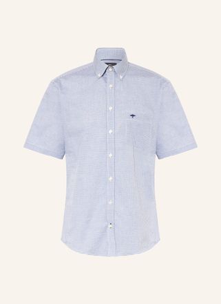 Fynch-Hatton Fynch-Hatton Kurzarm-Hemd Regular Fit blau