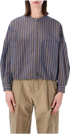 Sessun Femme, Blouses et Chemises, Multicolore, Taille: 36 FR Cadaques Shirt Stripe