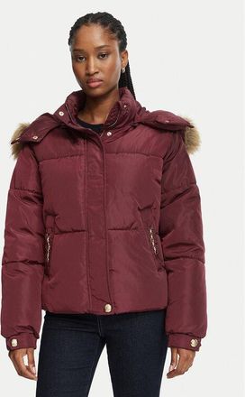 Fracomina Winterjacke FP26WC3006O45801 Dunkelrot Slim Fit