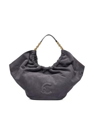 Coccinelle Handtasche U5F Coccinellesmash Suede Bim E1 U5F 11 01 01 Grau