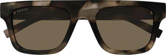 Gucci Gg2235S Quadratische Sonnenbrille - - Accessories - unisex - Braun - 53 MM