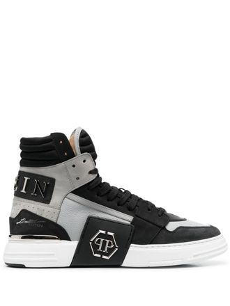 Philipp Plein baskets montantes Cocco Phantom Kicks - Noir