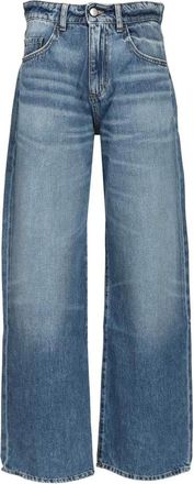 Icon Denim Los Angeles Femme, Jeans, Bleu, Taille: W26 Wide Jeans