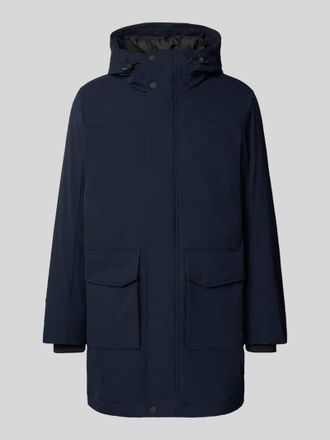 Tom Tailor Denim Regular Fit Parkamantel aus wasserdichtem Material