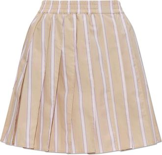 Lacoste Femme, Jupes, Beige, Taille: 44 FR Jupe Pliss&eacute;e