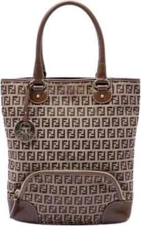 Fendi Pre-owned Vintage Tote - Femme - Pre-owned - Beige - Taille: ONE Size