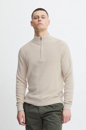 Blend Troyer BHCodford Schicker Pullover mit Rei&szlig;verschlusskragen
