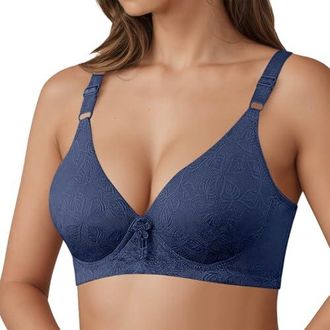 Generic Soutien-gorge 2026 pour femme sans couture avec armatures et bonnets complets confortables, noir fonc&eacute;, 70