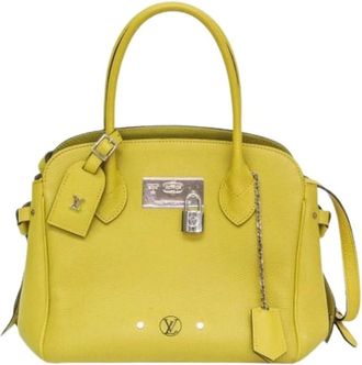 Louis Vuitton Pre-owned Cuir sacs-louis-vuitton - Femme - Pre-owned - Jaune - Taille: ONE Size