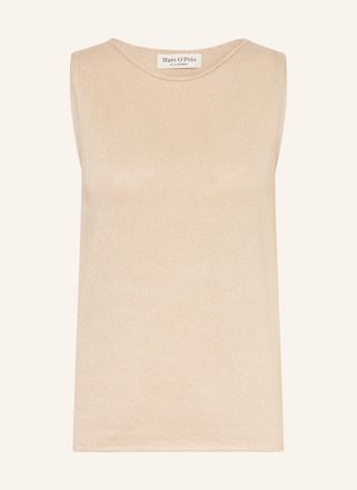 Marc O'Polo Marc Opolo Stricktop Mit Leinen beige