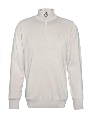 Barbour Troyer aus Baumwolle mit gesticktem Label-Schriftzug in